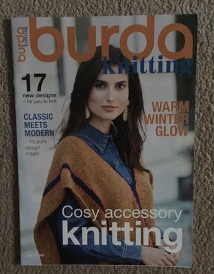 BURDA KNITTING MAGAZINE 17 New Designs To Knit 02 2021 £2.99 - PicClick UK
