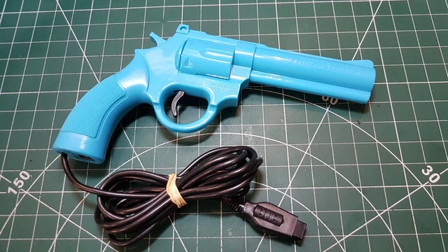 SEGA MEGA DRIVE Konami Justifier Light Gun Lethal Enforcers TESTED £35. ...
