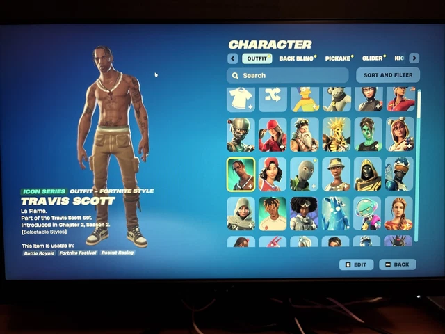 OG FN ACC Stacked Sweaty. (PSN, XBOX, PC). £125.50 - PicClick UK
