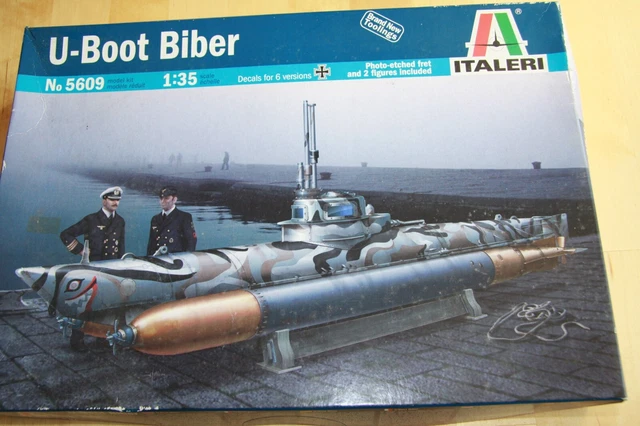 ITALERI 1/35 BIBER One Man Submarine WW2 £11.00 - PicClick UK