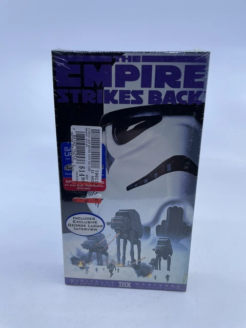 THX STAR WARS The Empire Strikes Back (VHS, 1995, NEW SEALED $7.70 ...
