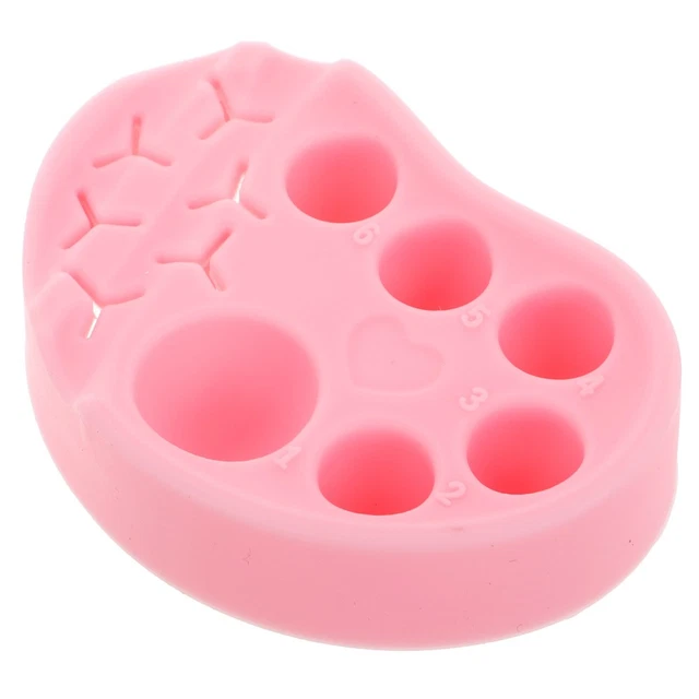 MAKEUP MIXING PALETTE Plate for Foundation Gel Nails Polish Pallet £7. ...