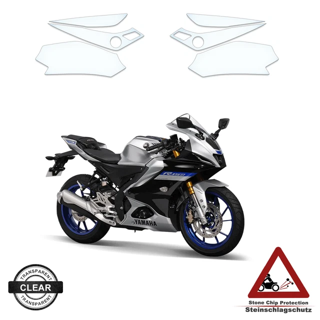 PROTECTION RÉSERVOIR ADAPTÉE à Yamaha YZF R15 M clair EUR 37,99 ...