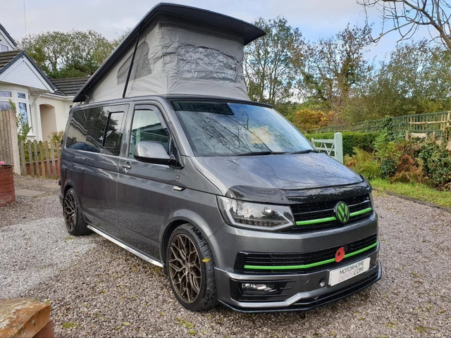 VW TRANSPORTER T28 H-Line TDI Pop Top Campervan £44,999.00 - PicClick UK