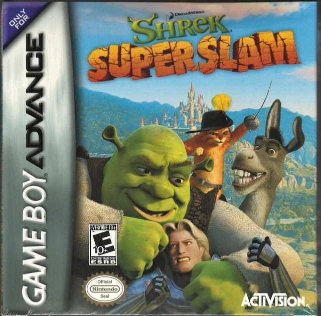 SHREK : SUPERSLAM GBA (version américaine flambant neuve scellée en ...