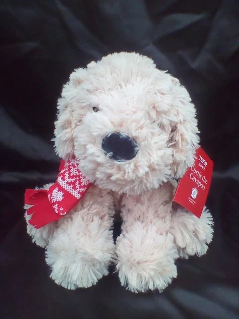 TESCO HOME CURTIS the Cavapoo Beige Puppy Dog Pllush Soft Toy with Tags ...