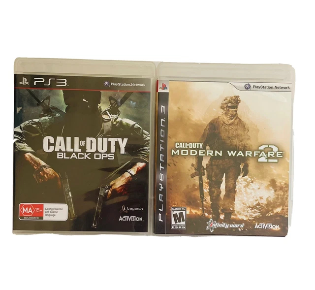 CALL OF DUTY Black Ops And Modern Warfare 2 PS3 $27.95 - PicClick AU