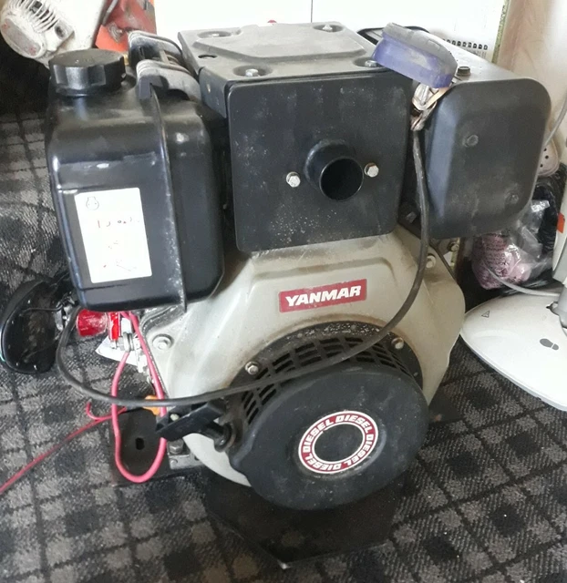 YANMAR L100 10HP diesel engine with Hydraulic Pump (6 Hours Use) £750. ...