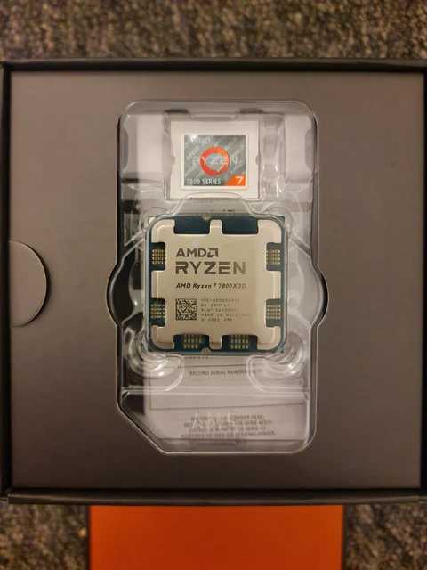 AMD RYZEN 7 7800X3D 5.0GHz 8 Core AM5 Processor £358.62 - PicClick UK