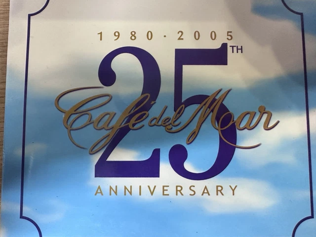 CAFE DEL MAR 25th Anniversary 1980-2005 3 x CD 2005 Exc Cond! 2CD EUR ...