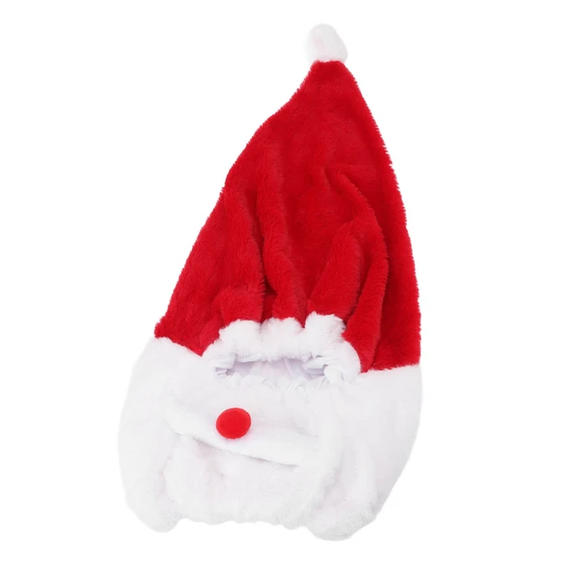 CHRISTMAS HELMET COVER Plush Scratch Proof Motorcycle Helmet Hat For ...