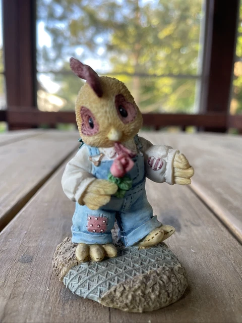 FIGURINE COQ ENESCO Mary Rhyner-Nadig Cock-A-Doodle-Do, poulet de route ...