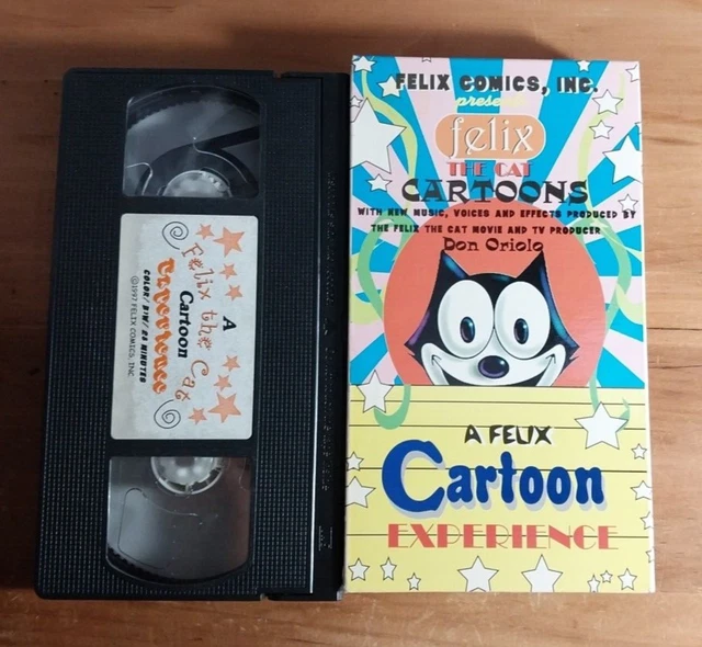 FELIX THE CAT cartoons vhs bold king cole, neptune nonsense, and more £ ...