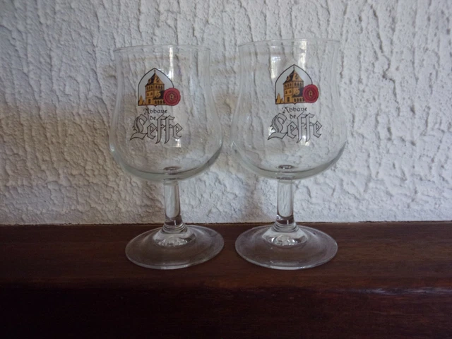 LOT DE 2 verres publicitaires collection LEFFE TBE EUR 4,00 - PicClick FR