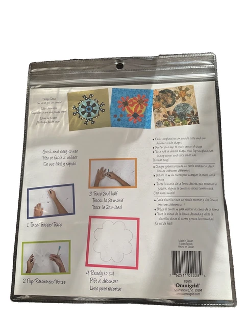PRYM OMNIGRID FLIP & Cut Magic Templates Quilting Sewing Patchwork ...