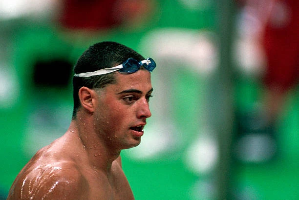 MATT BIONDI WINS Gold For The Usa Olympics 1988 Photo $8.50 - PicClick AU
