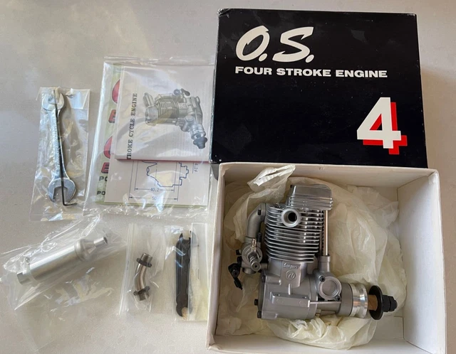 OS SURPASS 4 temps FS-70 moteur nitro brillant moteur RC moteur d'avion ...