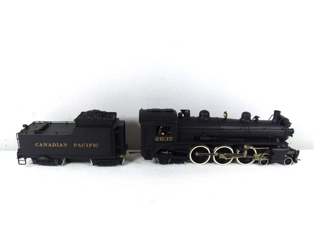 HO BRASS TRAIN TOBY CPR Canadian Pacific Railway 4-6-2 Class G2 $599.99 ...