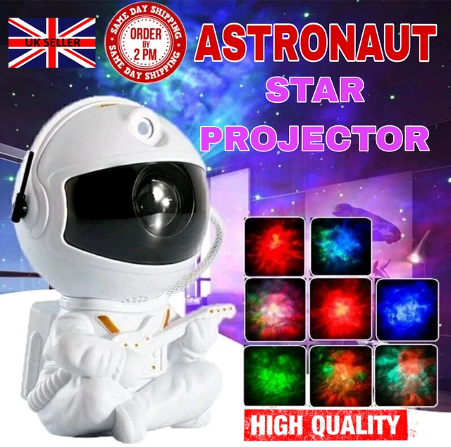 ASTRONAUT GALAXY PROJECTOR Starry Star Sky Night Light Nebula ...