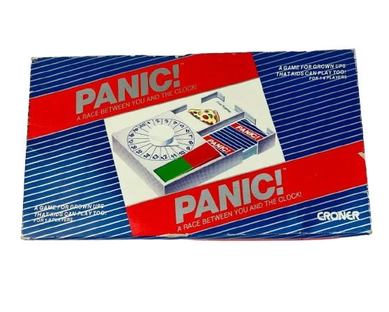 VINTAGE PANIC! CARD Game by Croner 1987 RARE Complete $40.00 - PicClick AU