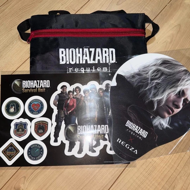 TGS 2025 TOKYO Game Show Resident Evil Requiem Sling Pouch Set of 2 JP ...