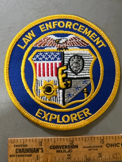 BSA LAW ENFORCEMENT EXPLORER Boy Scout Patch £4.70 - PicClick UK