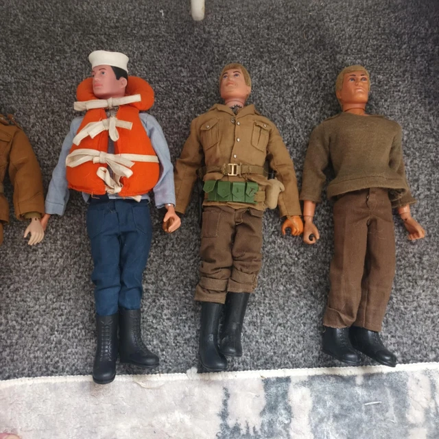 VINTAGE ACTION MAN figures job lot £124.00 - PicClick UK
