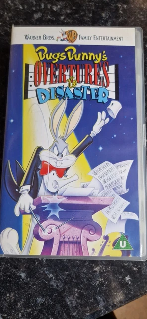 BUGS BUNNY OVERTURES To Disaster UK PAL VHS £0.99 - PicClick UK