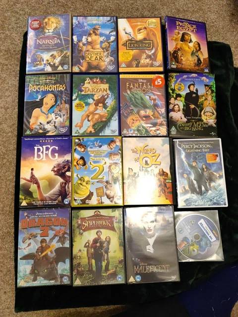 CHILDREN'S KIDS FAMILY Films DVD Bundle Inc. Disney All Original X 16 £ ...