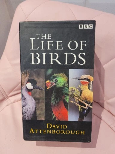 THE LIFE OF Birds (BBC David Attenborough) On VHS Video Cassette Tape ...