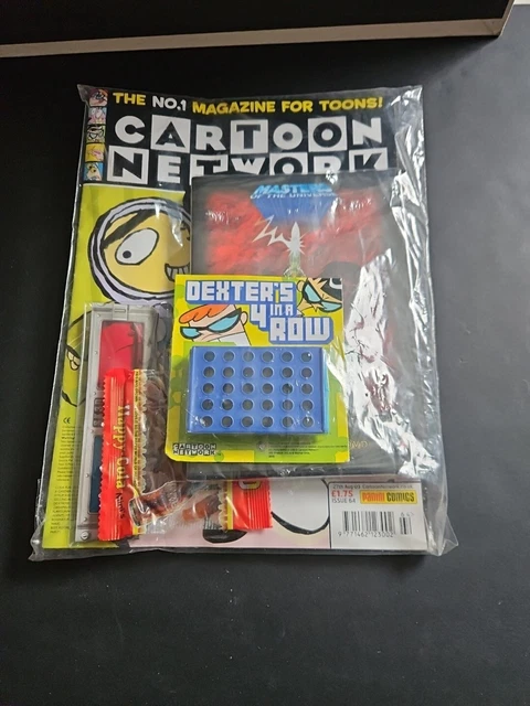 CARTOON NETWORK MAGAZINE, Issue 64, Aug 2003 He-man DVD Sealed £18.00 ...