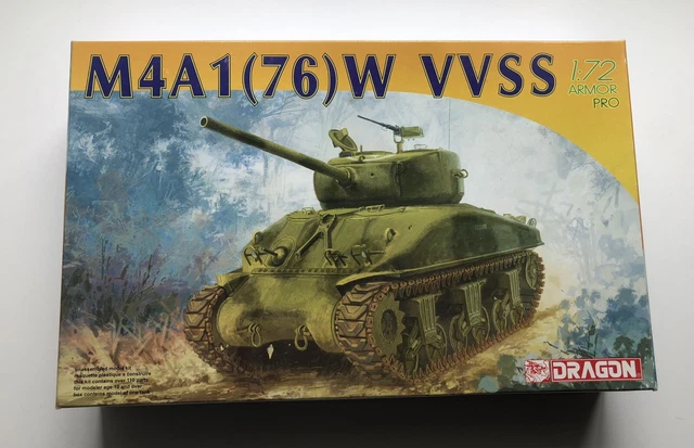 DRAGON MODEL 7304 Sherman M4A1 (76) W VVSS 1/72 EUR 8,99 - PicClick FR