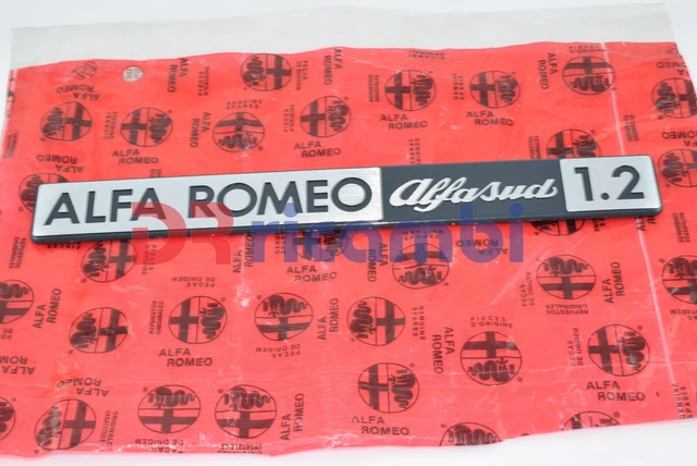 LOGO FREGIO SIGLE Modèle " Alfa Romeo Alfasud 1.2 " ALFA 60719095 EUR ...