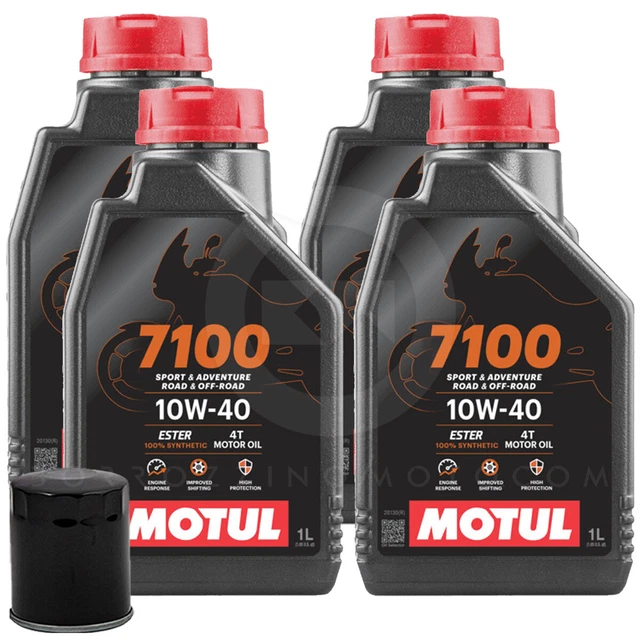 TAGLIANDO 4L HUILE Motul 7100 10W40 Filtre Yamaha Yzf R1M 1000 2015-2020 EUR 70,24 - PicClick FR