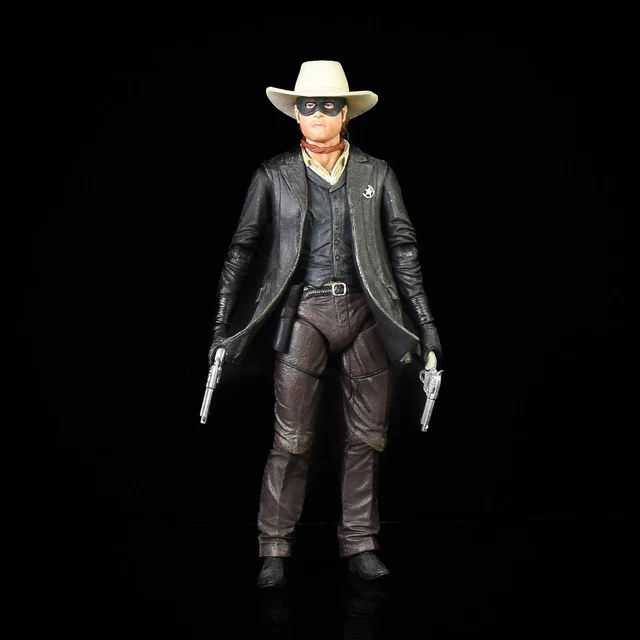 NECA 7 INCH scale action figure of The Lone Ranger from The Lone Ranger ...