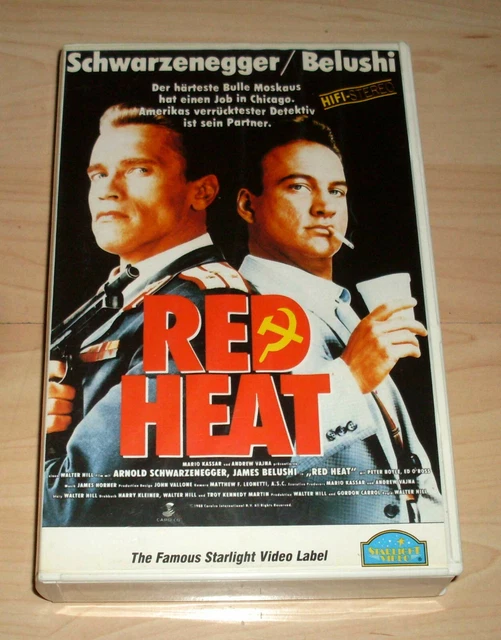 VHS FILM - Red Heat - Arnold Schwarzenegger - Walter Hill - 80s ...