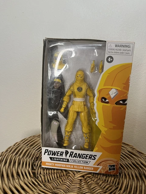 MIGHTY MORPHIN NINJA Yellow Ranger-Power Rangers Lightning Collection ...