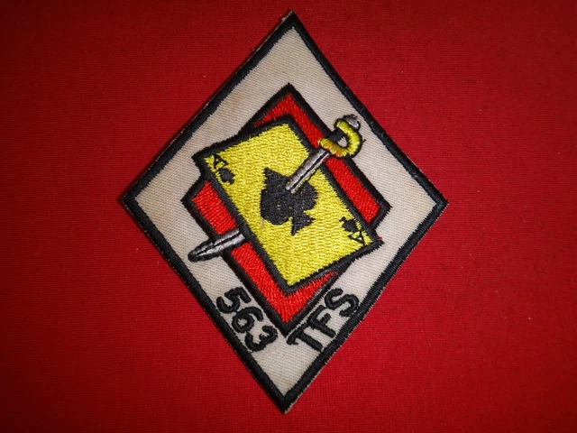 VIETNAM WAR PATCH USAF 563rd Tactical Fighter Squadron £11.50 - PicClick UK