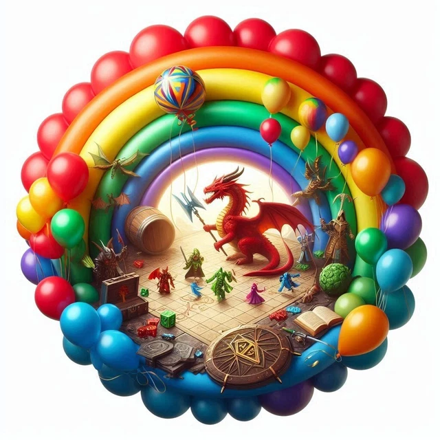 DND BIRTHDAY CAKE Topper & 12 Cupcake Toppers $14.95 - PicClick AU