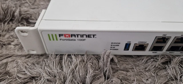 FORTINET FORTIGATE 100F VPN Firewall £799.00 - PicClick UK