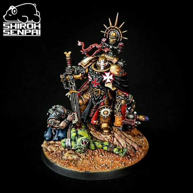 HIGH MARSHAL HELBRECHT Black Templars Warhammer 40K | Commission ...