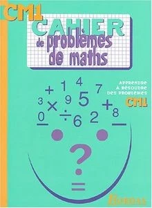 CAHIER DE PROBLEMES DE MATHS CM1 (Ancienne Edition... | Livre | état ...