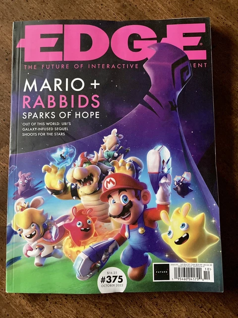 EDGE MAGAZINE OCTOBER 2022 Mario+Rabbids Sparks Of Hope £11.25 ...