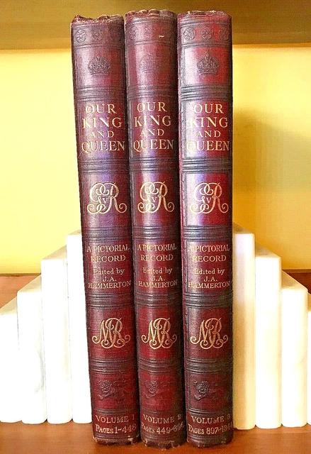 OUR KING AND Queen A pictorial Record of their times J.A.Hammerton £33. ...