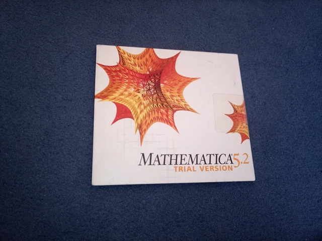 CD DÉMO WOLFRAM Mathematica 5.2 neuf/new (Linux, Windows et Mac) EUR 15 ...