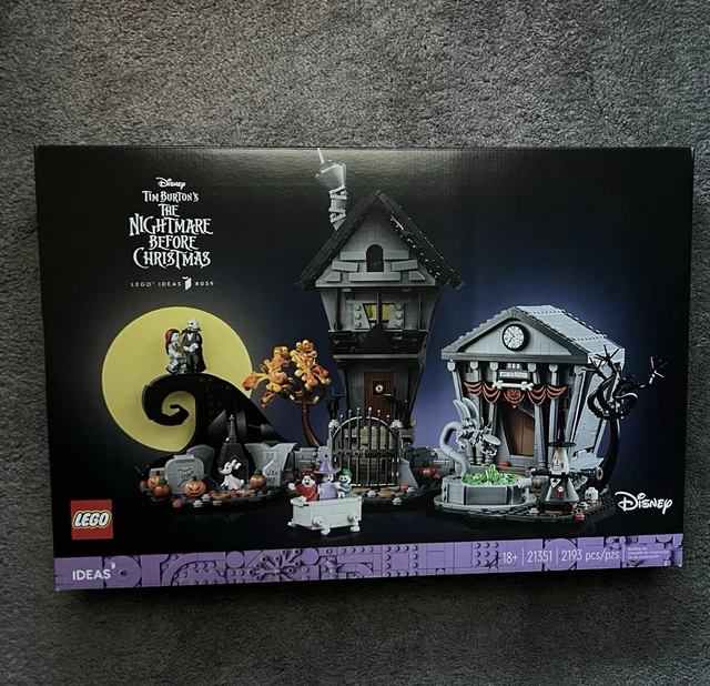 LEGO IDEAS: DISNEY Tim Burton's the Nightmare Before Christmas (21351 ...