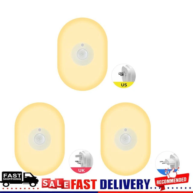 PIR MOTION SENSOR Lamp Timing Countdown Function Warm White RGB Night ...