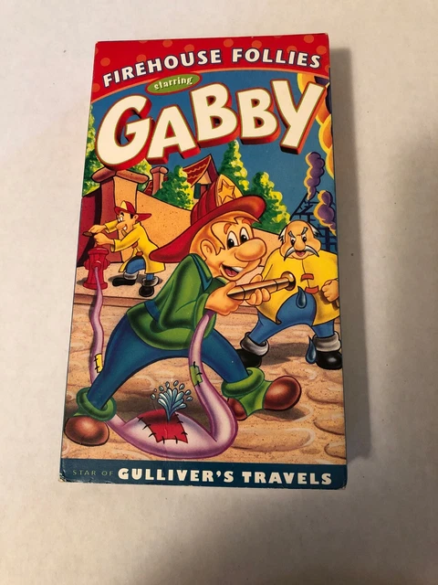 FIREHOUSE FOLLIES GABBY Star Of Gulliver’s Travels VHS 90s Vintage ...