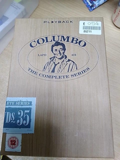 COLUMBO: COMPLETE SERIES DVD (2011) Peter Falk cert 12 35 discs £17.00 - PicClick UK