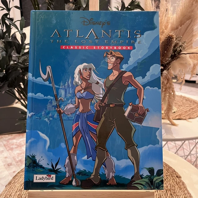 WALT DISNEY ATLANTIS THE LOST EMPIRE Classic Storybook Hardcover Book ...